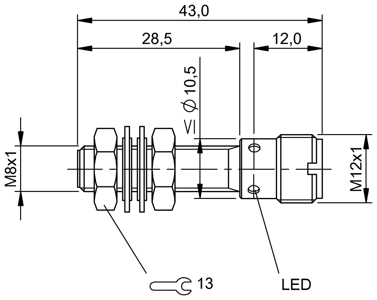 BES00C2 (BES M08EE-NOC15B-S04G-003) Inductive proximity switches and ...