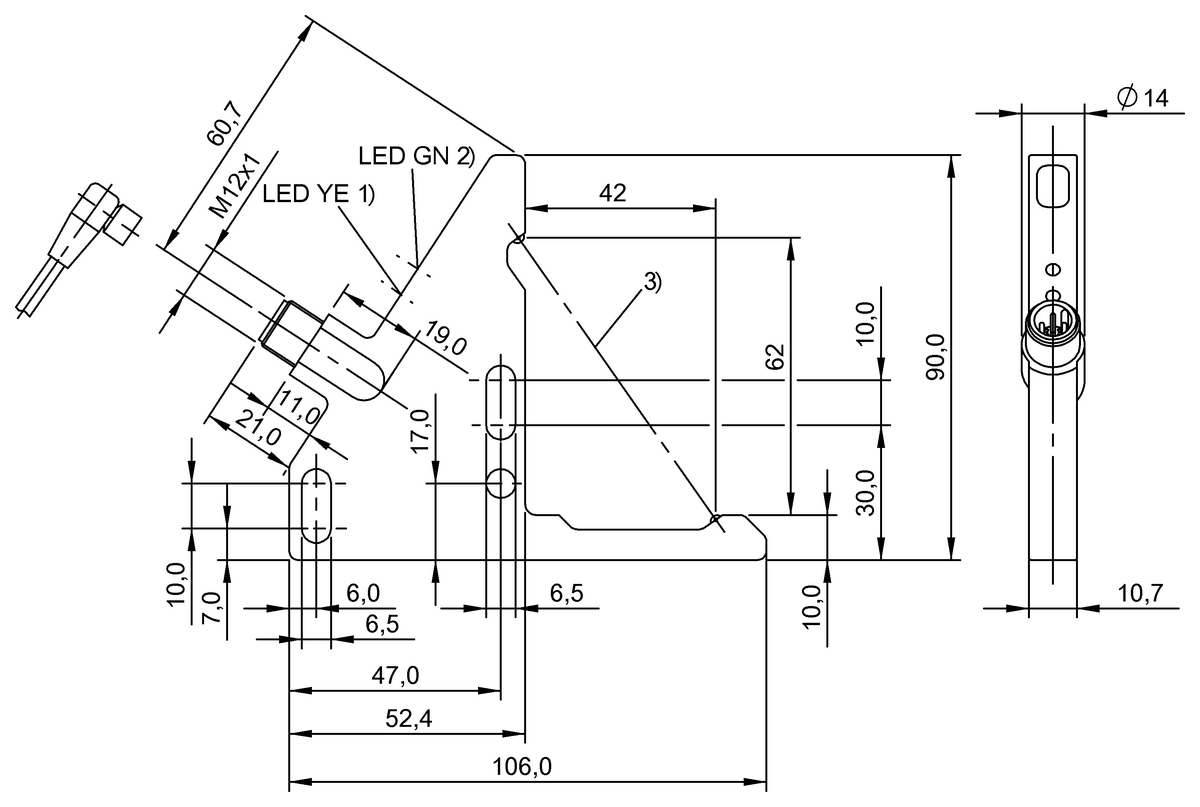 BWL001L (BWL 4260A-001-S4) Fork sensors - BALLUFF USA