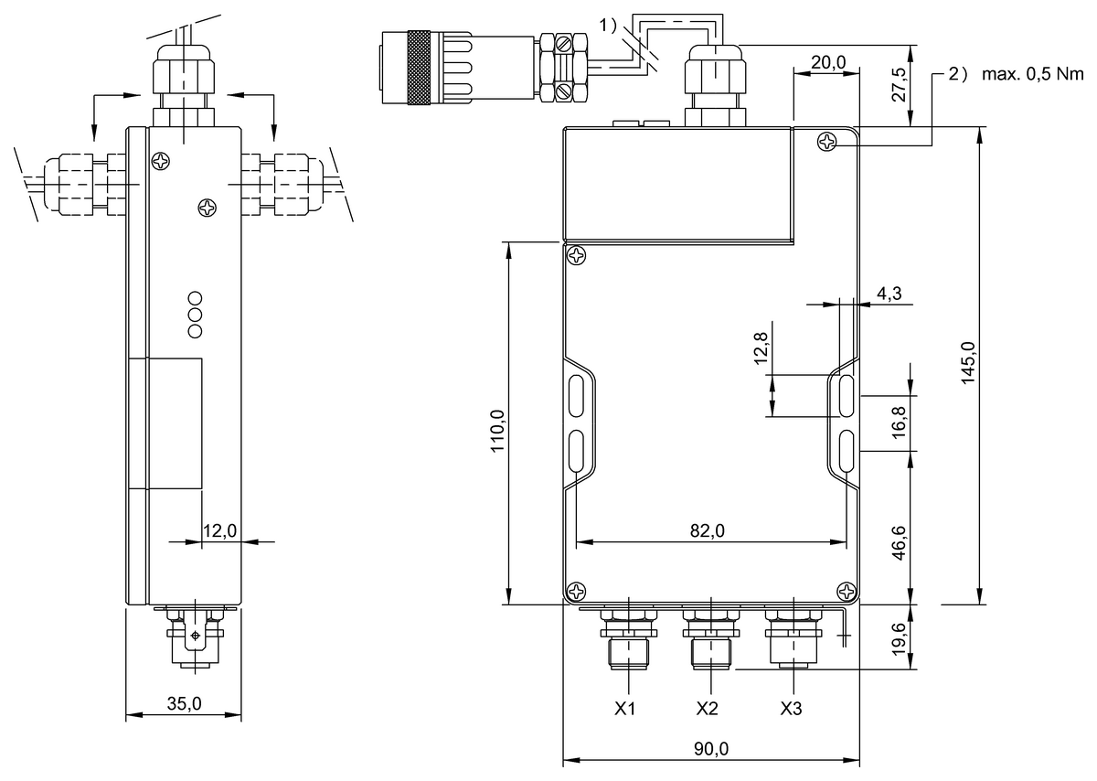 BIS009T (BIS C-6003-025-670-03-ST12) LF RFID processors (70/455 kHz ...