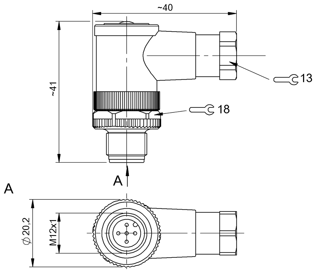 BCC06ZK (BCC M445-0000-2A-000-41X575-000) Field attachables - BALLUFF USA