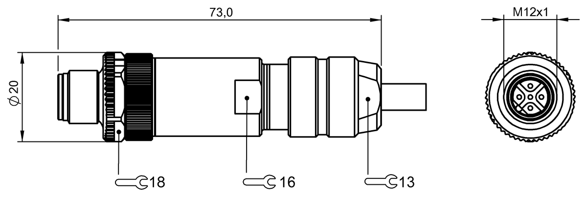 BCC086A (BCC M475-0000-2A-000-01X575-000) 自接线接插件 - BALLUFF China
