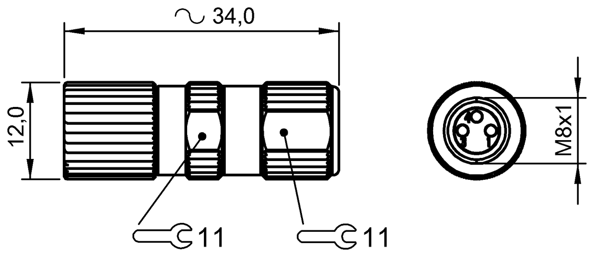 BCC09EU (BCC M333-0000-10-000-22X334-000) 自接线接插件 - BALLUFF China