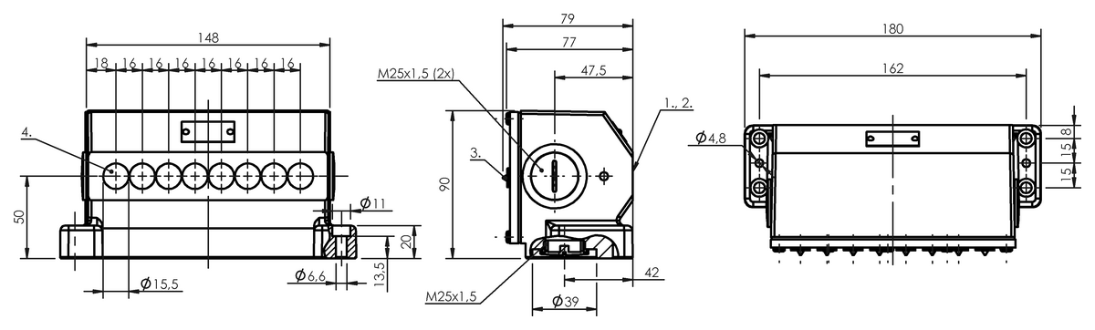 BNS03JN (BNS 816-B08-THA-16-605-11) 电感式组合限位开关 - BALLUFF China