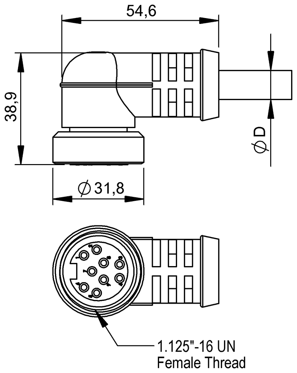 BCC0A4J (BCC A529-0000-10-088-VX49W8-050) Cables de conexión - BALLUFF ...
