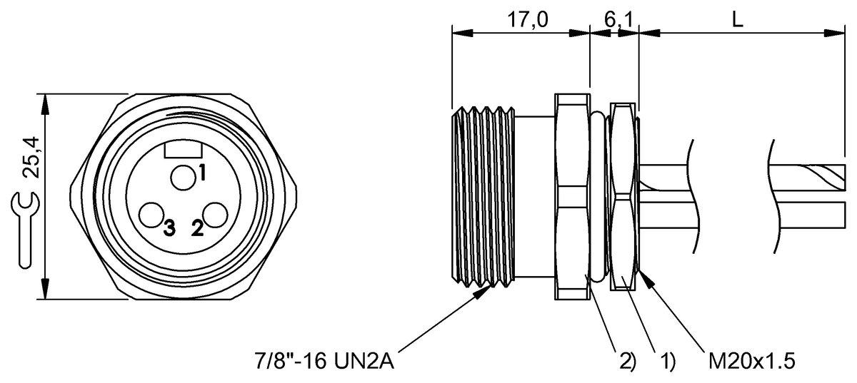 BCC0CUP (BCC A353-0000-10-RM074-006) Receptacles - BALLUFF Thailand