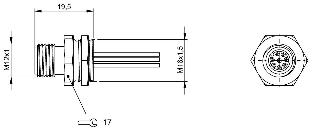 BCC0CRM (BCC M458-0000-2A-RM015-002) Receptacles - BALLUFF Thailand