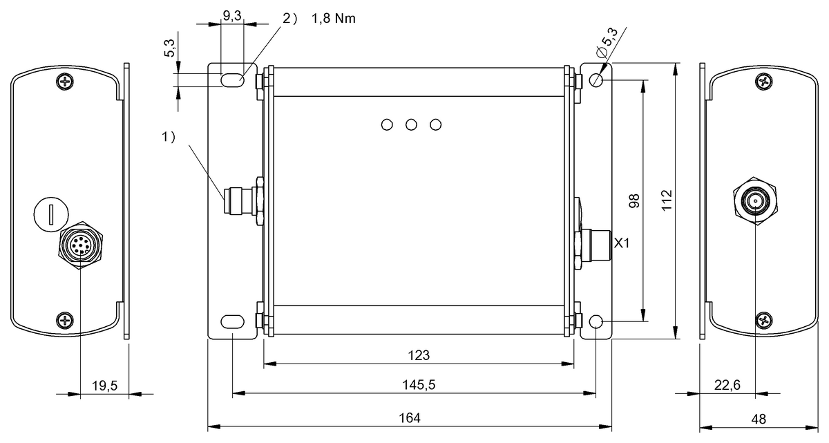 BIS00Z5 (BIS U-620-068-101-00-S115) UHF RFID processors (860...930 MHz ...