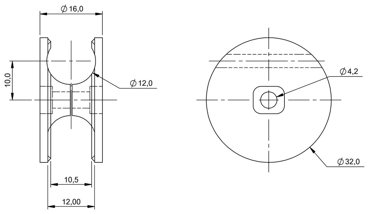 BAM022C (BMS CS-M-D12-S6K-00) Mounting bracket for photoelectric ...