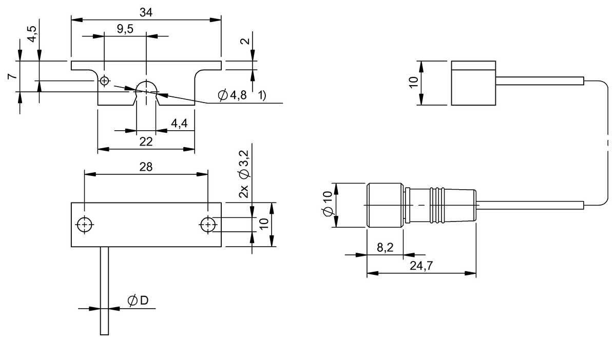 BOH0015 (BOH TJ-T48-001-01-S49F) Micromote - optical sensor heads ...