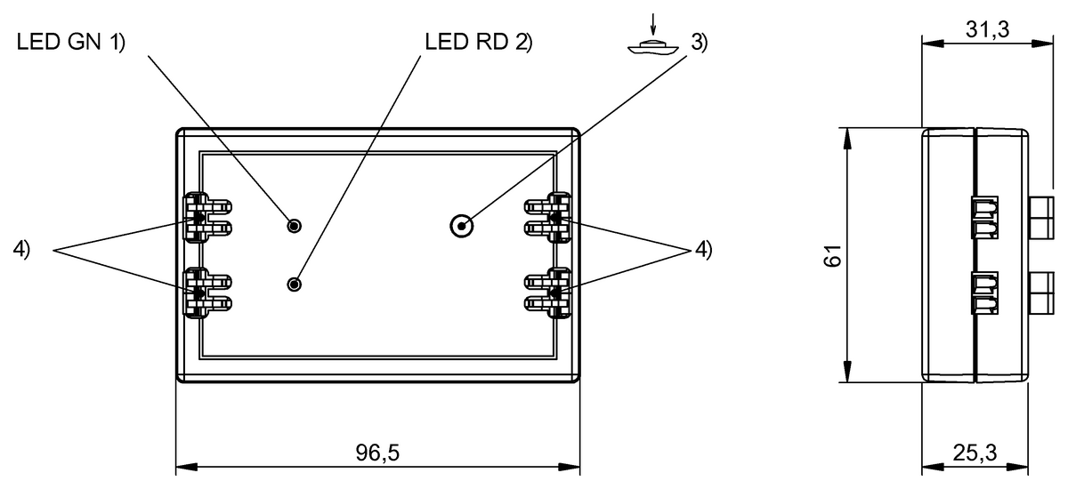 BAE00T3 (BAE PD-XE-005) Rangefinder / tool - BALLUFF United Kingdom