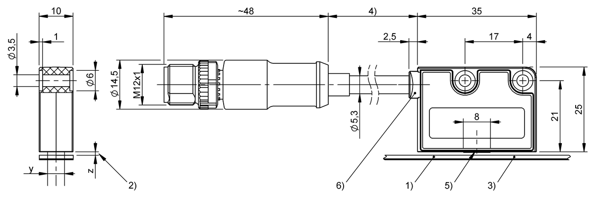 BML087U (BML-S2E0-Q53K-M410-L0-KA00,3-S284) Incremental linear encoder ...