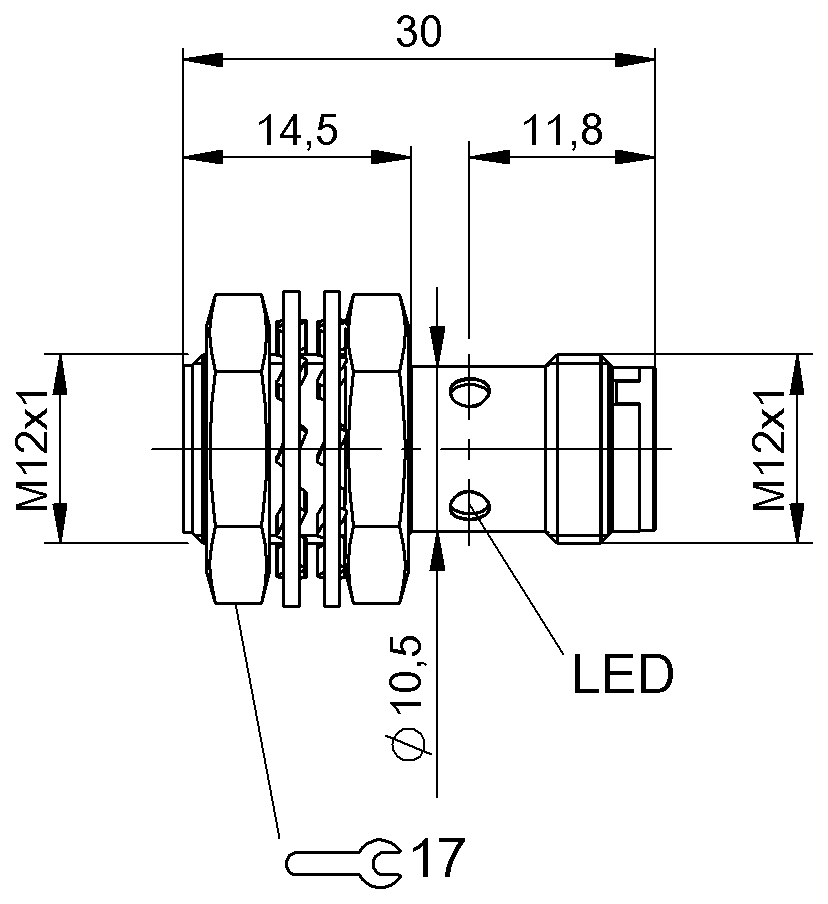BES04Z1 (BES M12MB-PSC40B-S04G) Inductive proximity switches and ...