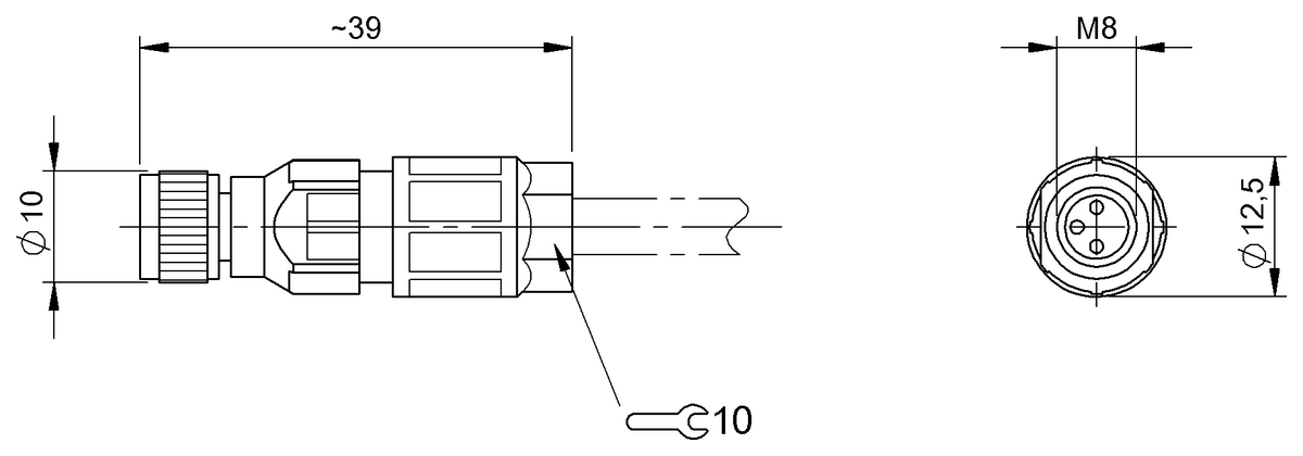 BCC0HLN (BCC M333-0000-10-000-13X325-000) 自接线接插件 - BALLUFF China