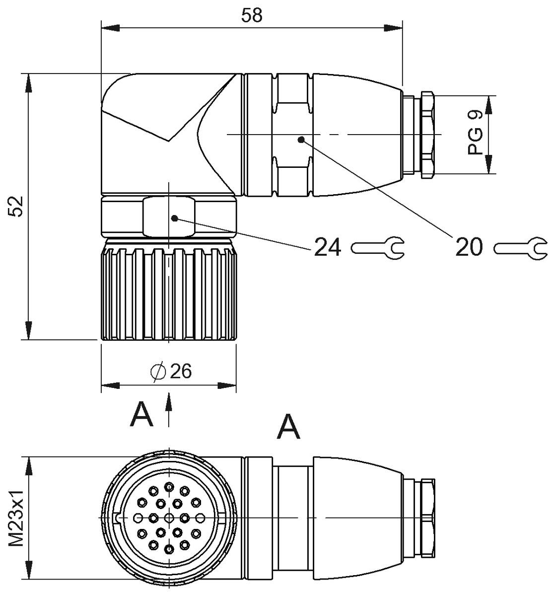 BCC08HK (BCC M68L-0000-10-000-54XLA0-000) 自接线接插件 - BALLUFF China