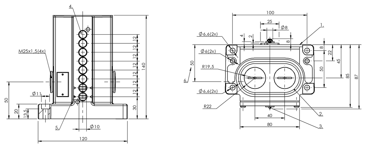 BNS016J (BNS 813-D08-L12-100-55-0874) Mechanical multiple position ...