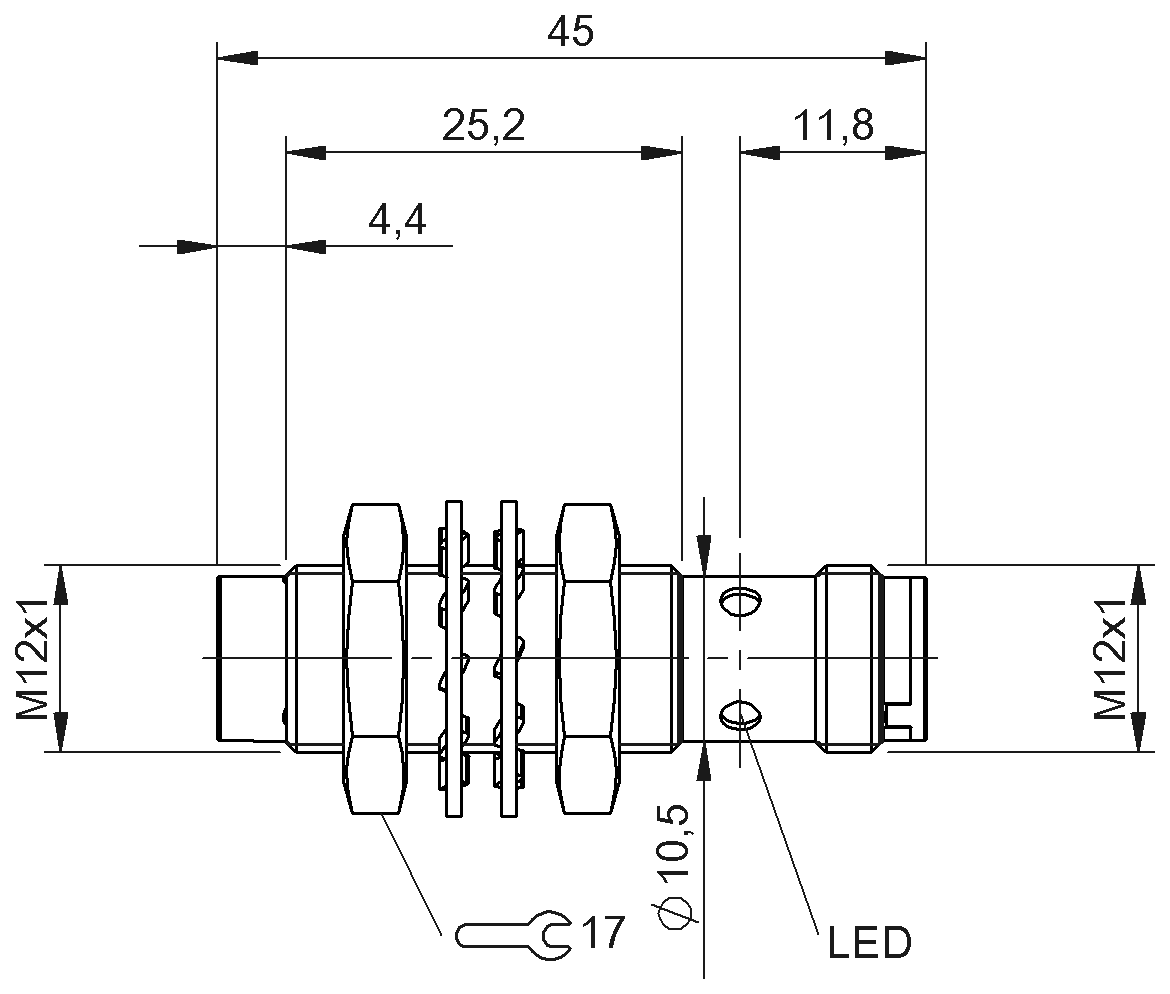 BES02WK (BES M12MC1-PSC10F-S04G) 电感式接近开关 - BALLUFF China