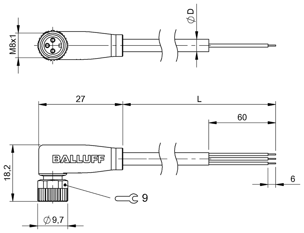 BCC0JJM (BCC M323-0000-10-001-PX0334-050-C037) Cables de conexión ...