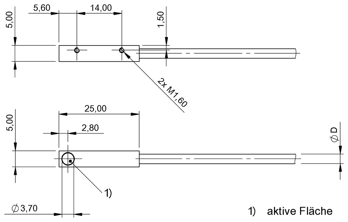 BES0566 (BES Q05EC-GNX08B-EP02) Inductive NAMUR sensors - BALLUFF USA