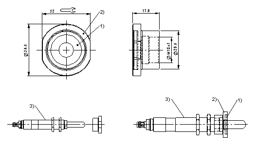 BAM02WR (BAM SE-AM-009-M18/D09,5) Plunger probe solutions - BALLUFF ...