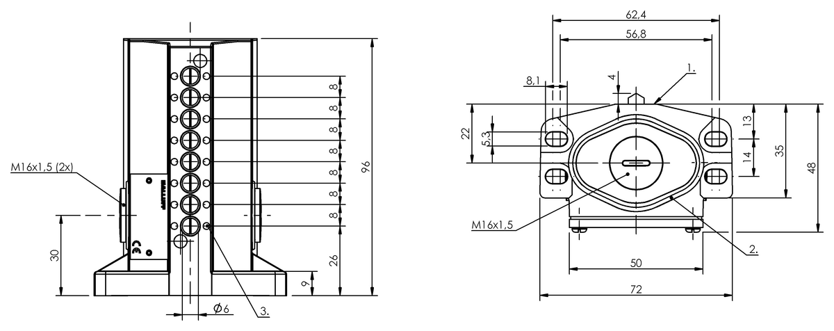 BNS0549 (BNS 813-B08-D08-46-49-08) Mechanical multiple position limit ...