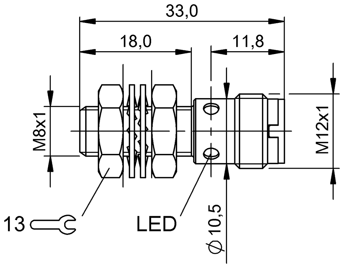 BES013M (BES M08EC-PSC15B-S04G) Inductive proximity switches and ...