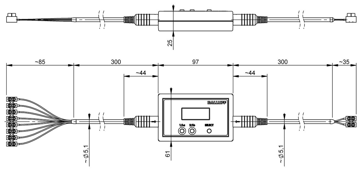 BAE00EF (BTL7-A-CB02-K) 辅助调节装置/工具 - BALLUFF China