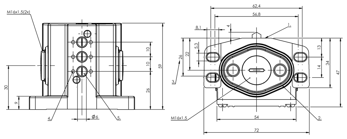BNS0586 (BNS 813-B03-D10-46-69-03) Mechanical multiple position limit ...