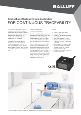 產品型錄 - Balluff