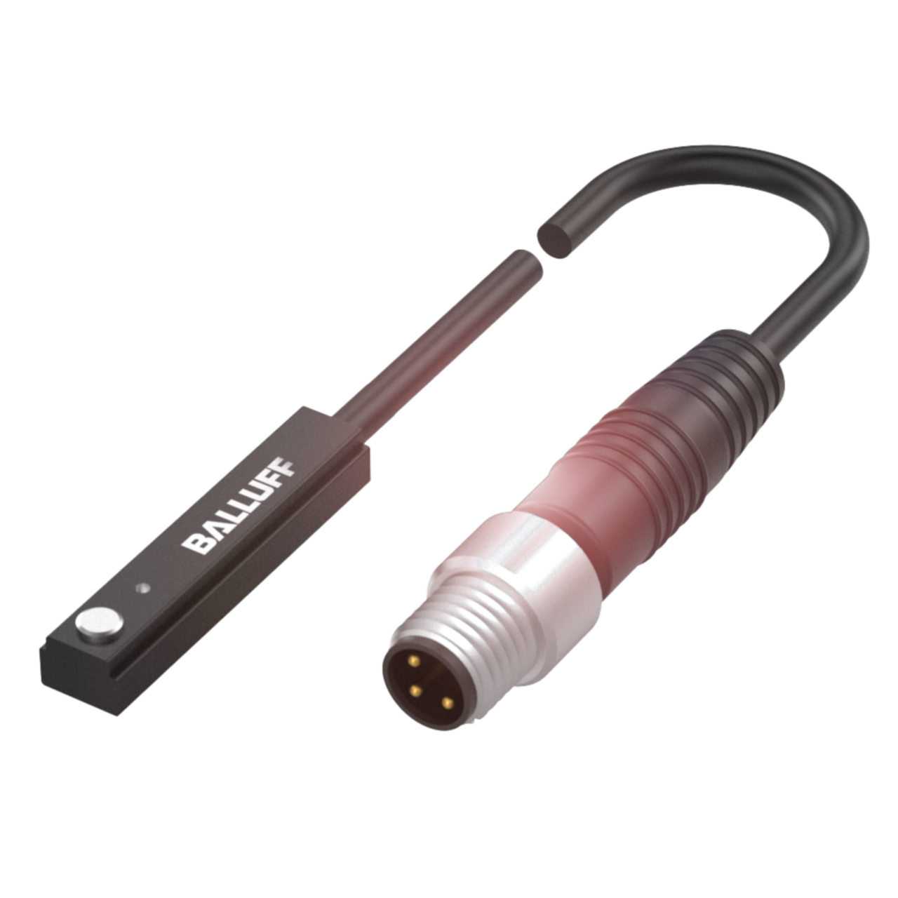 BMF0073 (BMF 307K-PS-C-2-SA2-S49-01,5) 用于不同凹槽形状的气缸开关 - BALLUFF