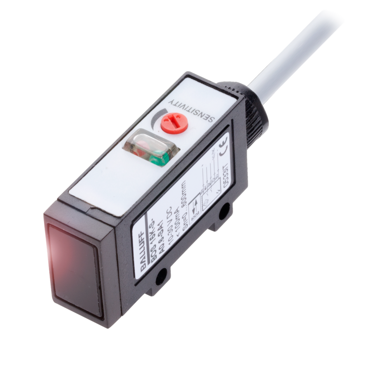 BOS00FY (BOS 15K-S-D12-02) Diffuse sensor with background suppression - BALLUFF India