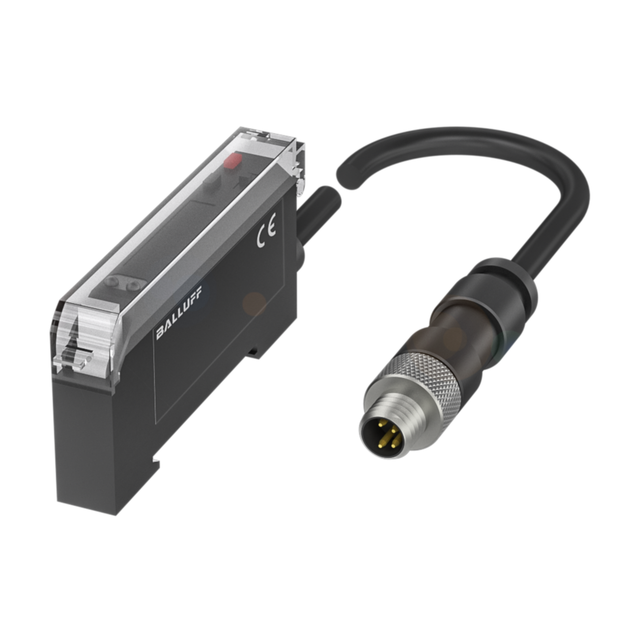 BOS003L (BOS 73K-PU-1FR-C-S75-00,1) 用于塑料和玻璃纤维的光纤设备 - BALLUFF