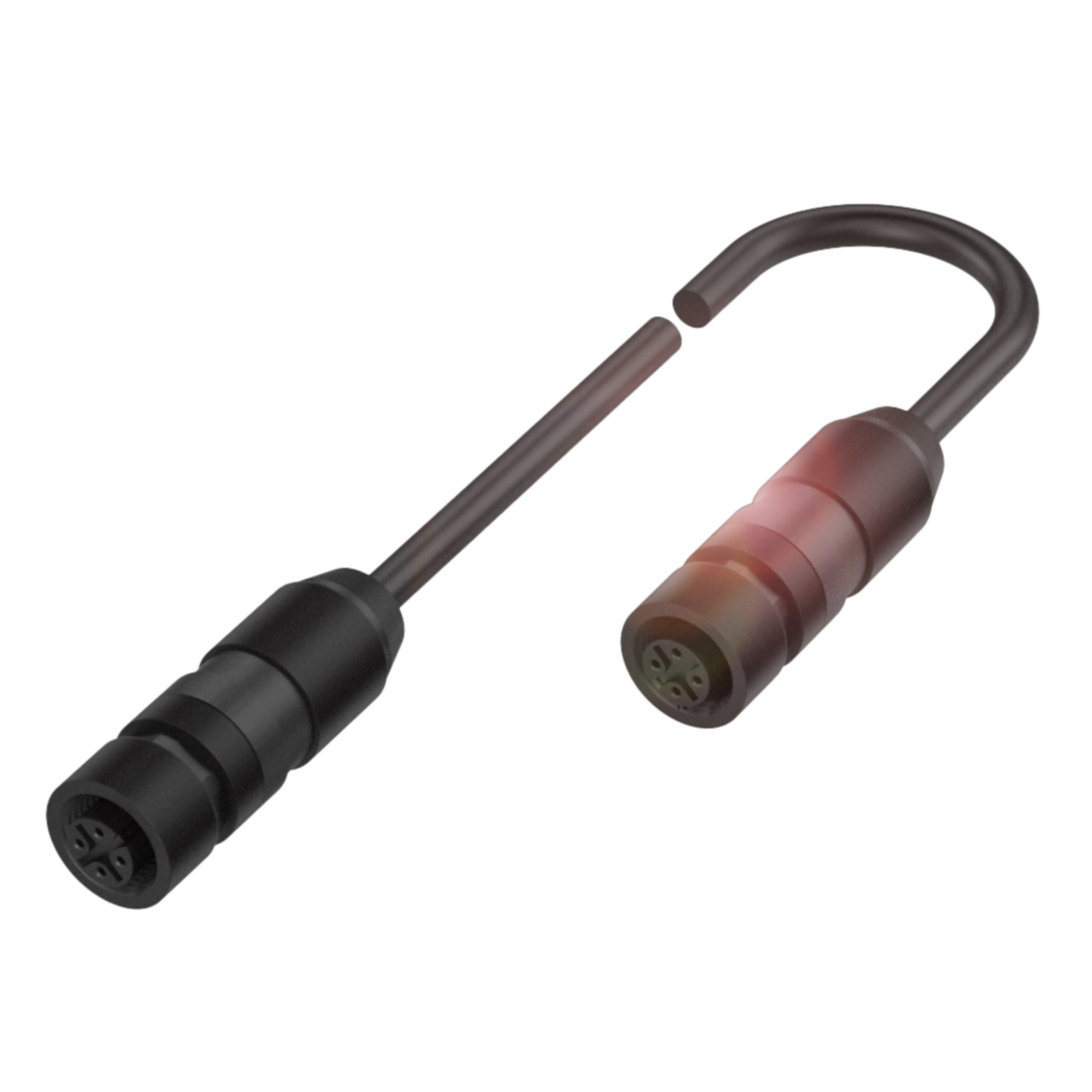 BCC00PZ (BIS C-528-PU-05) 双头连接电缆 - BALLUFF China