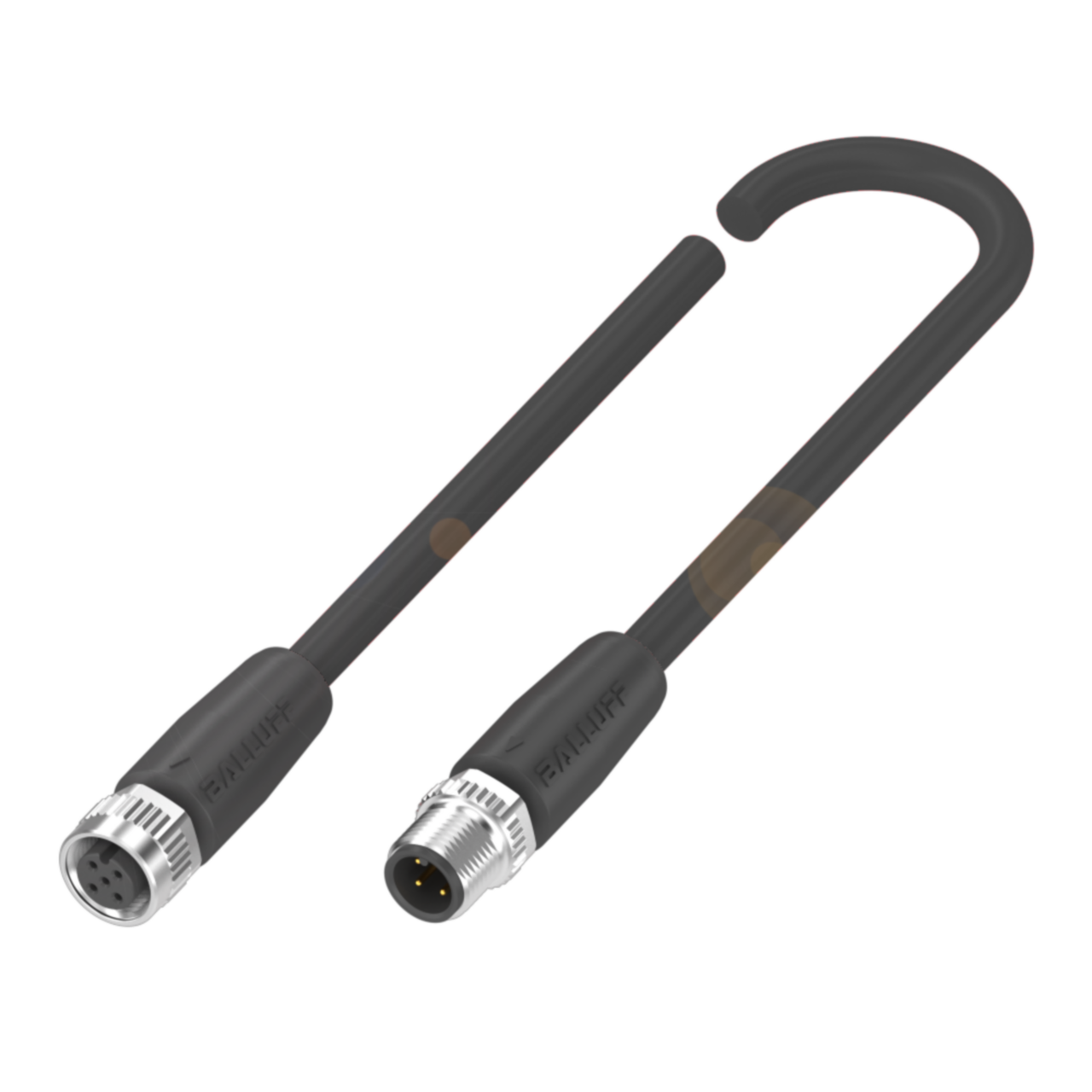 BCC0KWK (BCC M415-M414-3A-304-PX0475-050) 双头连接电缆 - BALLUFF