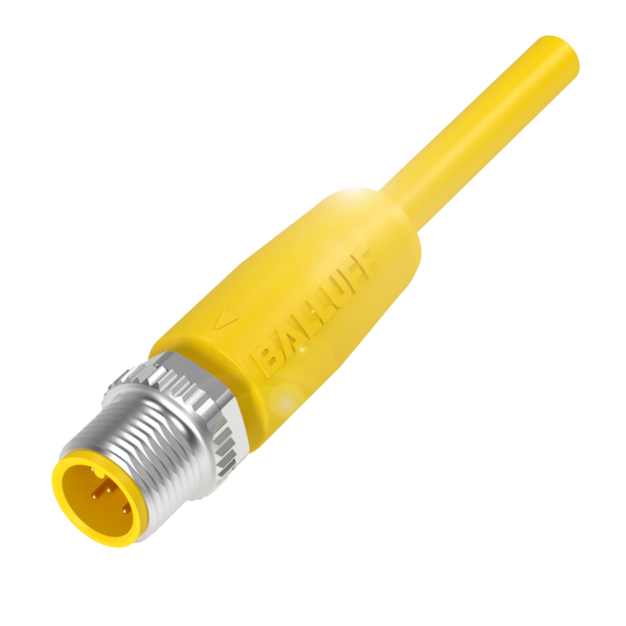 BCC0HPW (BCC M414-0000-2A-003-EX44W8-050) 单头线缆 - BALLUFF