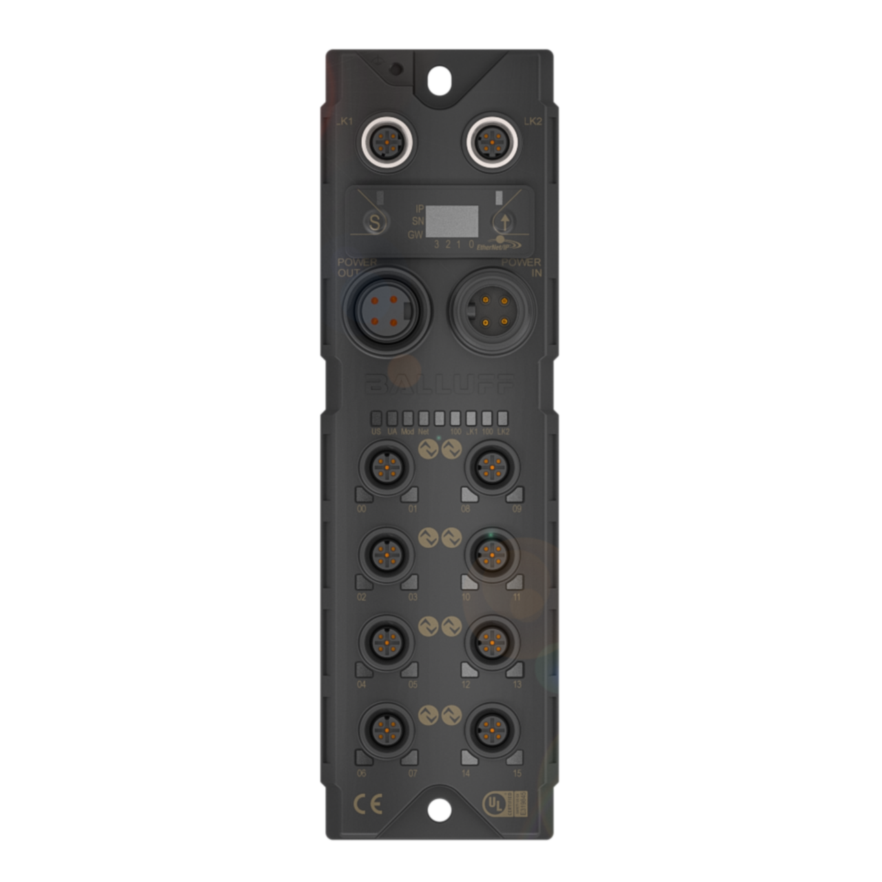 BNI008M (BNI EIP-508-105-R015) Network blocks for Ethernet/IP - BALLUFF