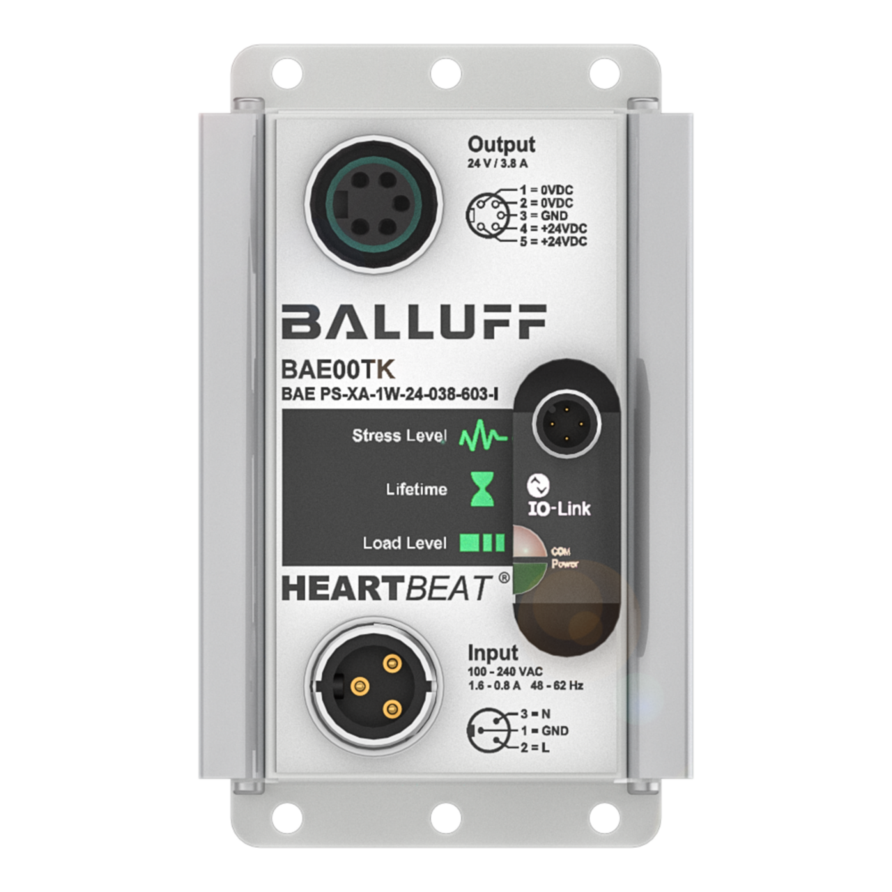 BAE00TK (BAE PS-XA-1W-24-038-603-I) Heartbeat® power supply units with ...