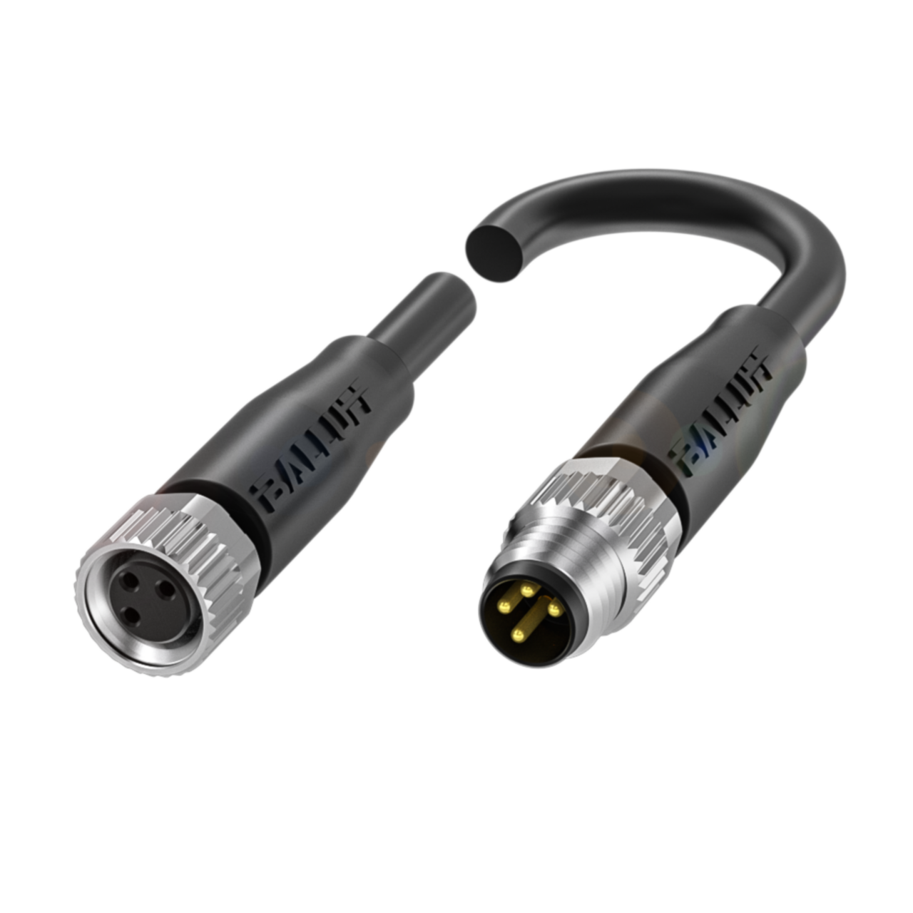 BCC0H0Y (BCC M313-M314-30-300-PX0334-003) 双头连接电缆 - BALLUFF