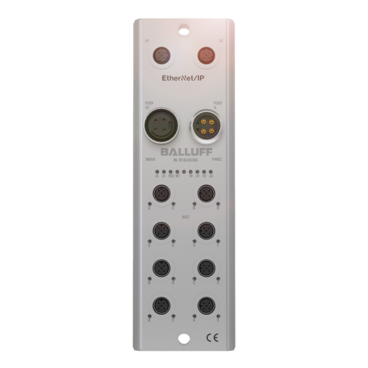 BNI009K (BNI EIP-302-005-E002) Network blocks for Ethernet/IP - BALLUFF