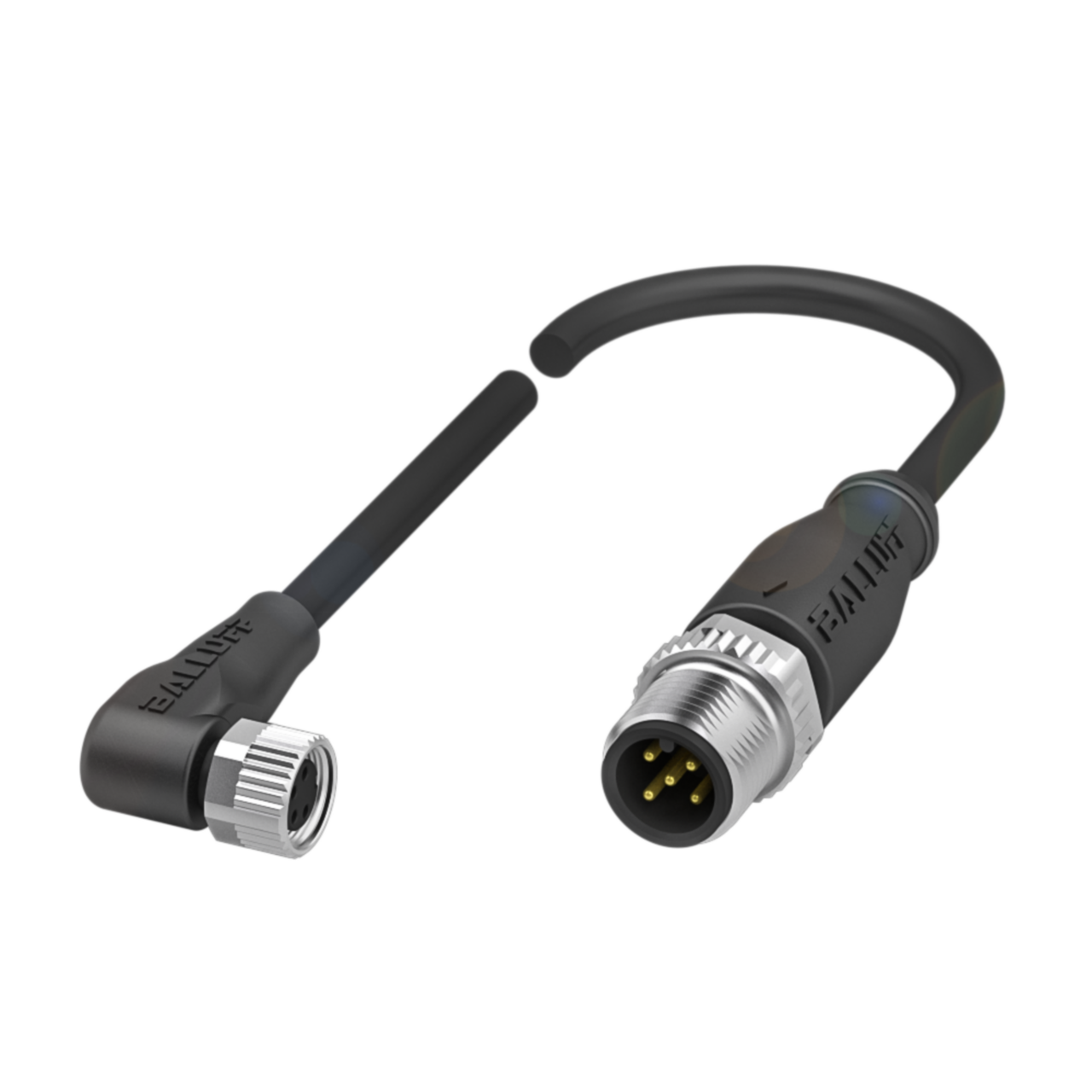 BCC0LRT (BCC M324-M415-3E-761-PX0334-2D5) Double-ended cordsets - BALLUFF