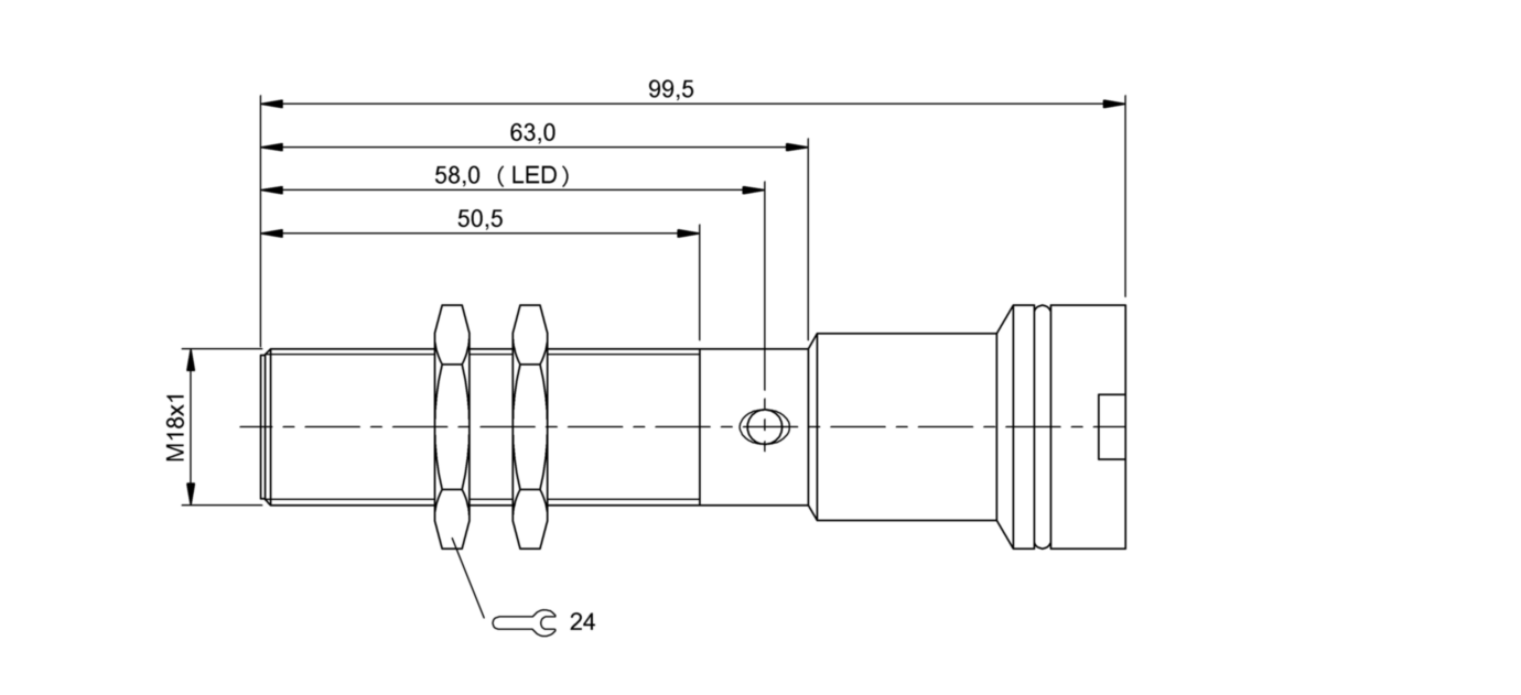 BES02AZ (BES 516-420-S1-L) Inductive standard sensors - BALLUFF