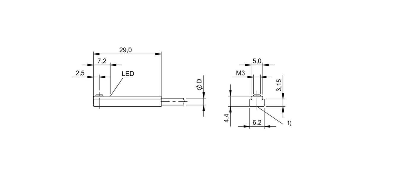 BMF006W (BMF 307K-PS-C-2-PU-05) T slot için manyetik alan sensörlerimiz ...