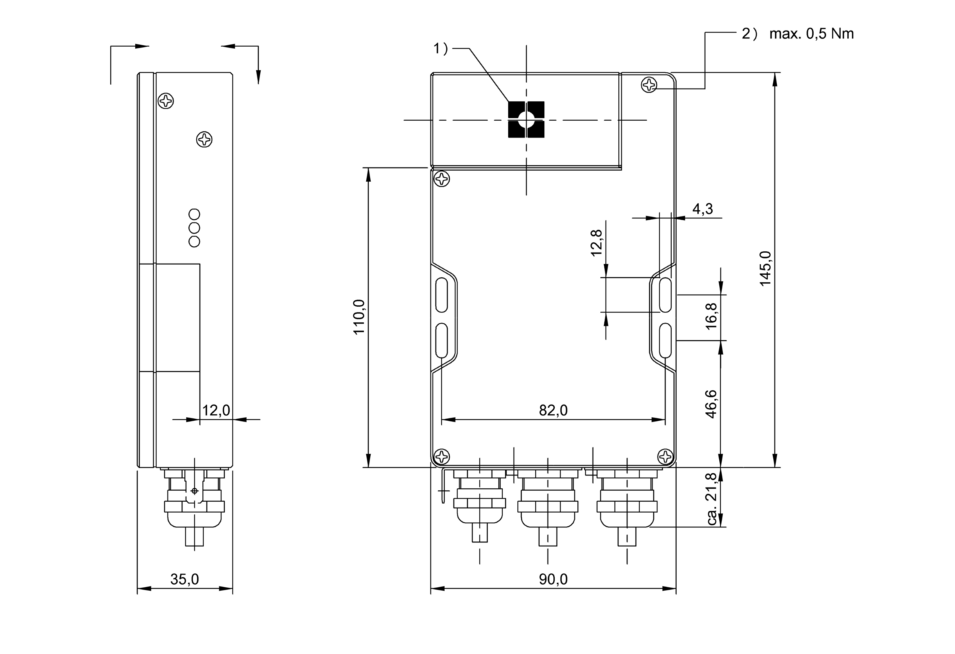 BIS009Z (BIS C-601-023-652-03-KL2) 低频处理单元 (70/455 kHz) - BALLUFF