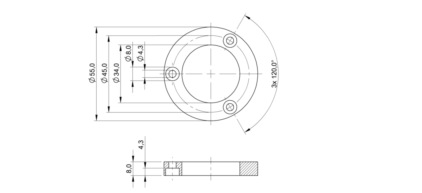 BAM0140 (BTL-P-1034-12R) Magnet for rod style - BALLUFF