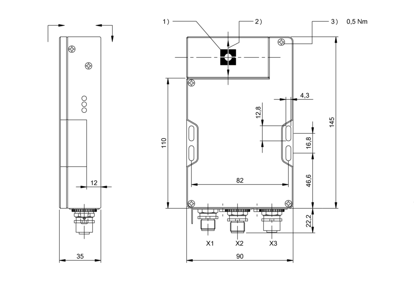 BIS00A1 (BIS C-601-023-653-03-ST16) LF processor units (70/455 kHz ...