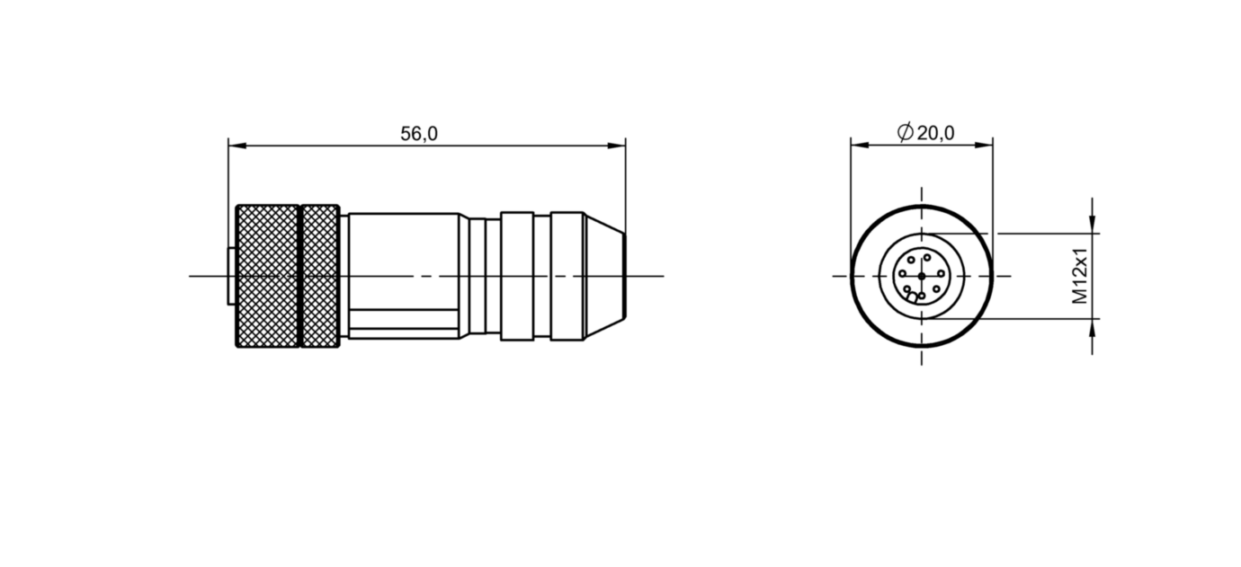 BCC00YA (BKS-S115-00) 自接线接插件 - BALLUFF