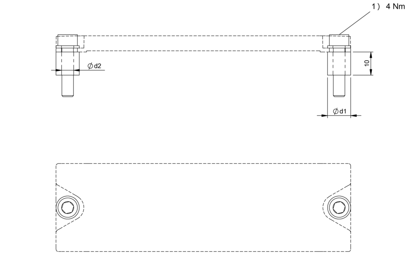 BAM01LW (BIS Z-SP-003) Brackets for RFID systems - BALLUFF