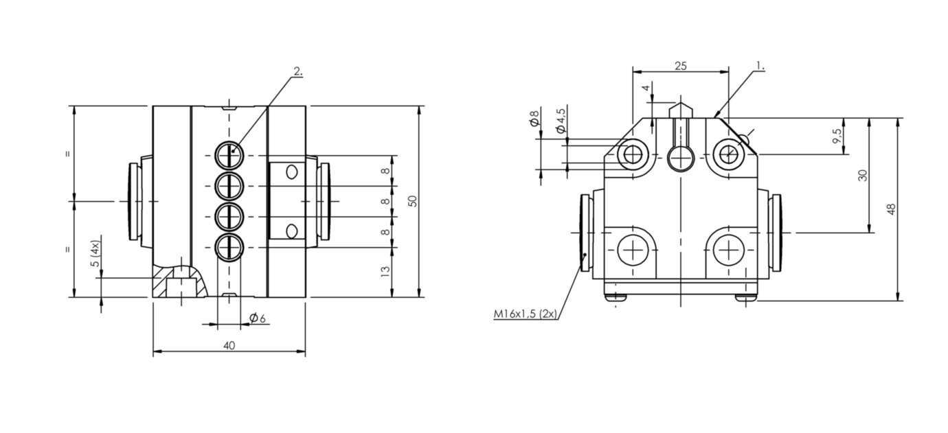 BNS021Z (BNS 819-X512-B04-D08-40-13) 多个位置：专用 - BALLUFF