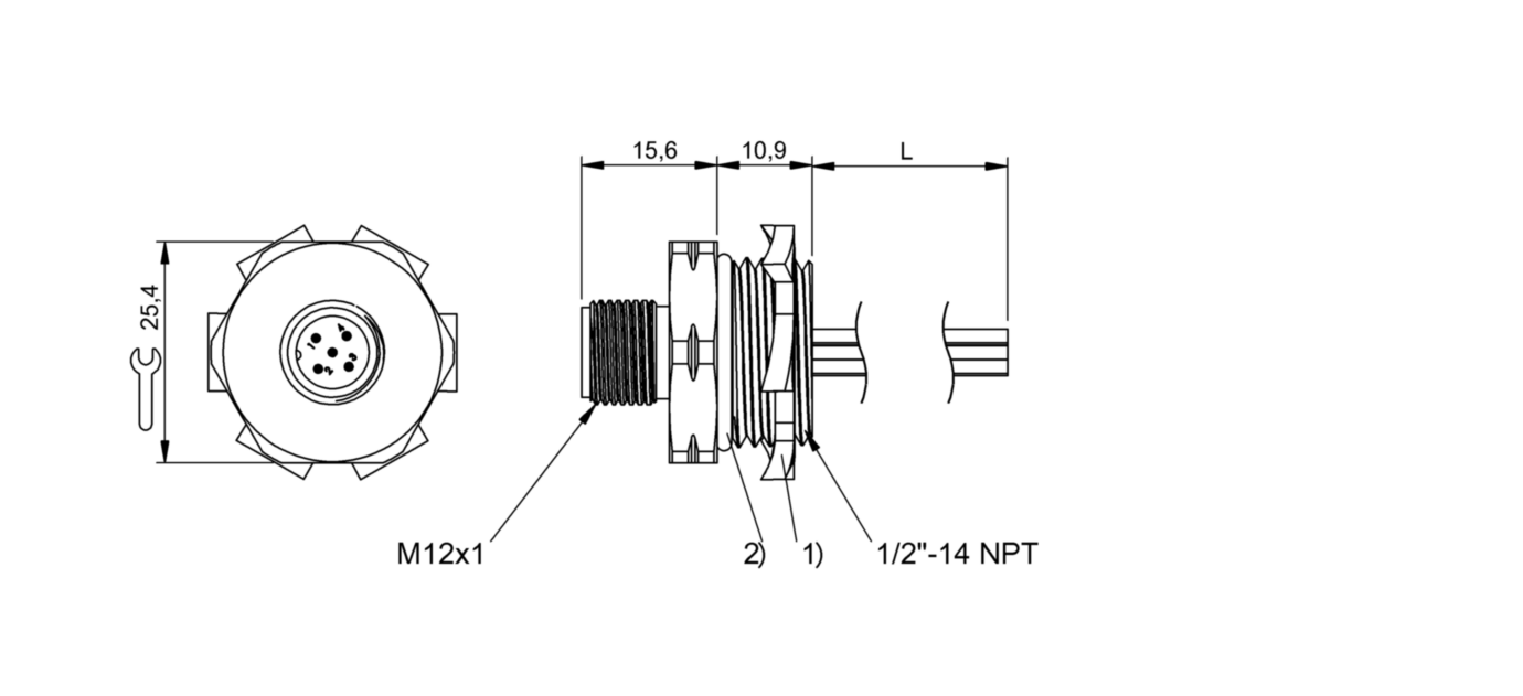 BCC0CYW (BCC M455-0000-2A-RN064-020) Receptacles - BALLUFF