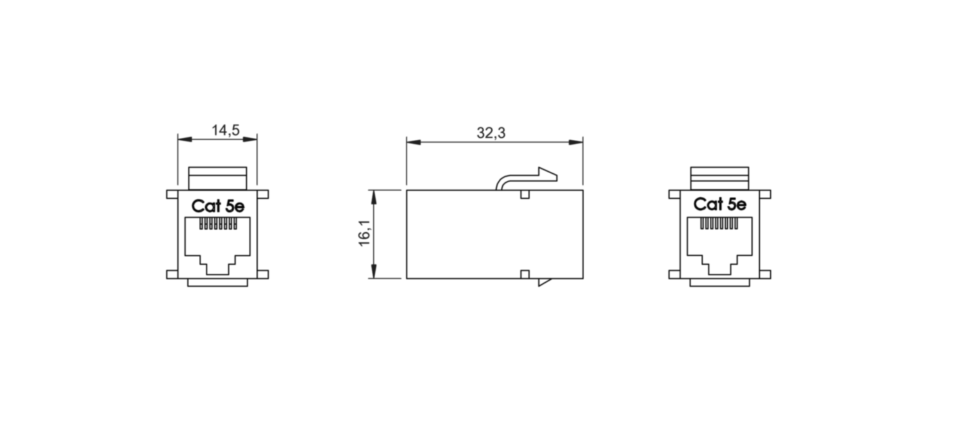 BCC0F2R (BCC E818-E818-N0-RA095-000) Bulkheads - BALLUFF