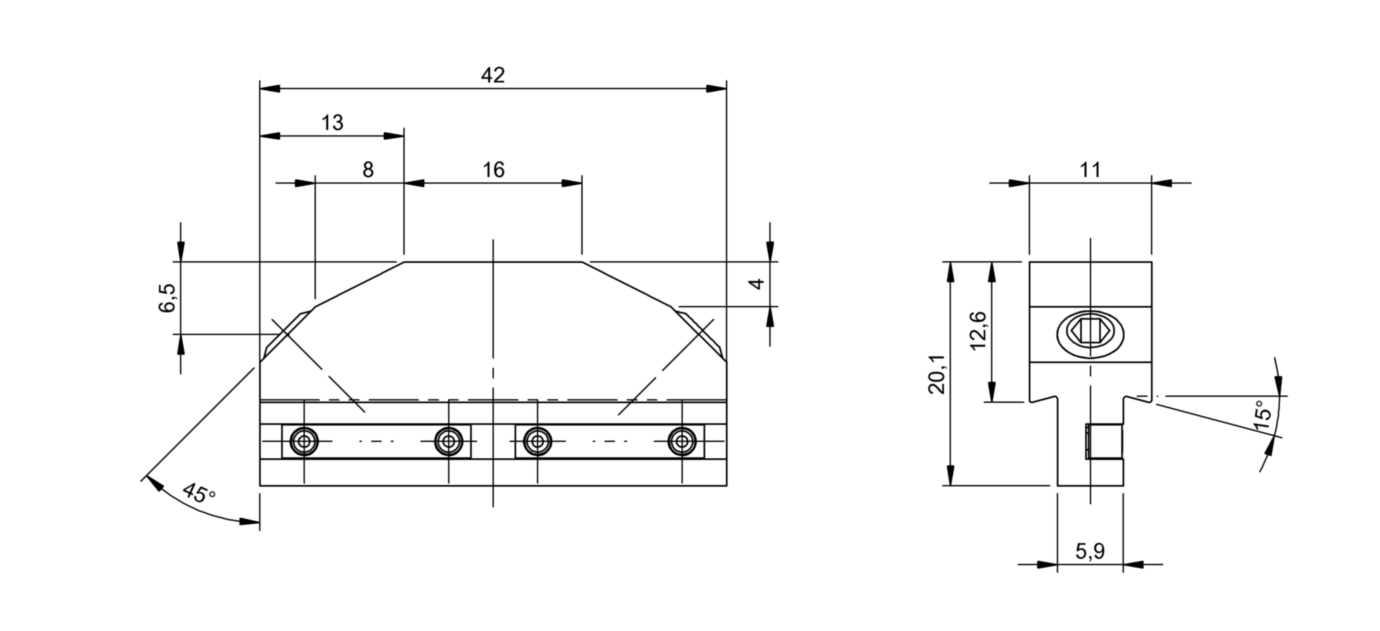 BNN00T0 (BNN 520-UB-16) Cams and cam trays - BALLUFF